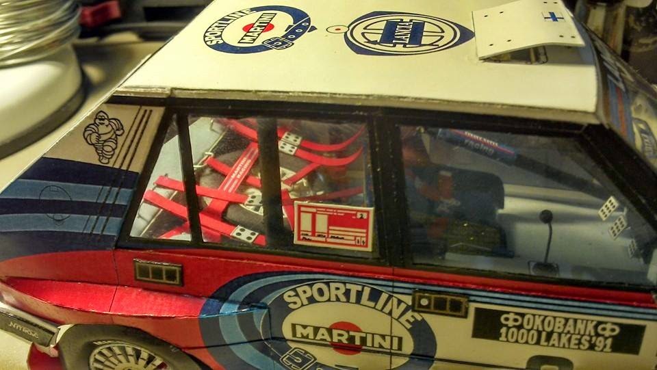 Papercraft - Lancia Delta HF Integrale - Scale1:24 - Other Crafts