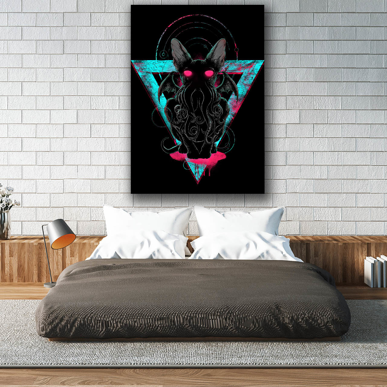 Evil Satan Animal Horror Demon Lair Matte/Glossy Poster A0 A1 A2 A3 A4 ...