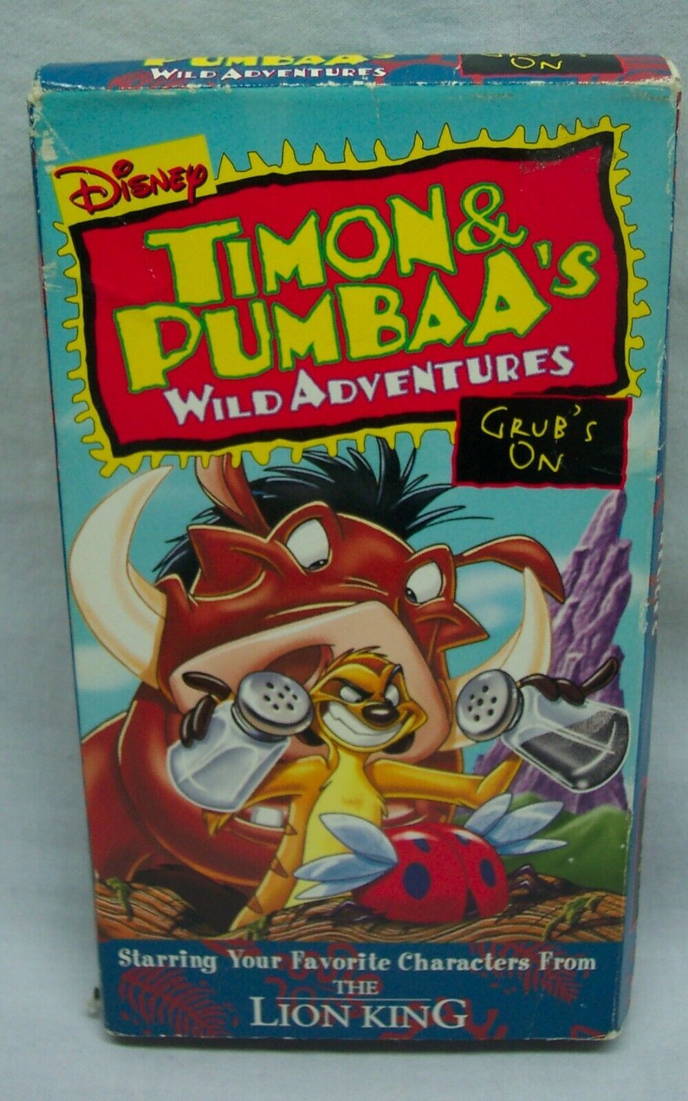 Walt Disney's TIMON & PUMBAA'S WILD ADVENTURES Grub's On VHS VIDEO ...