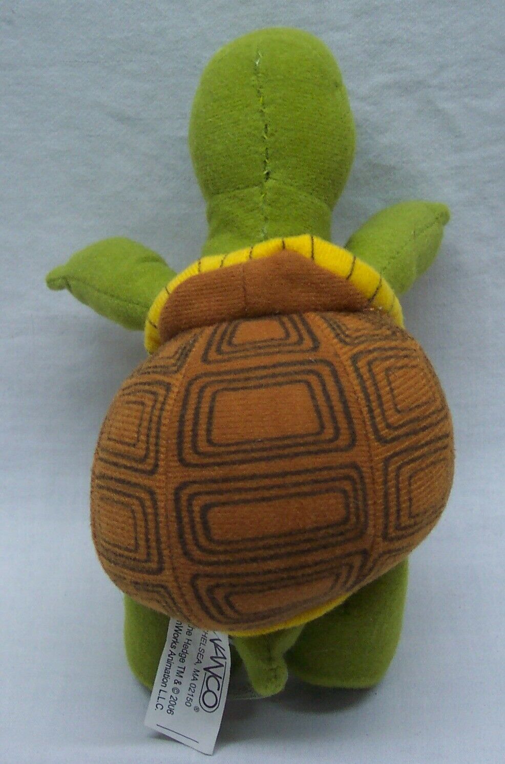 Over the Hedge VERNE THE TURTLE 7" Plush STUFFED ANIMAL Toy - TV ...