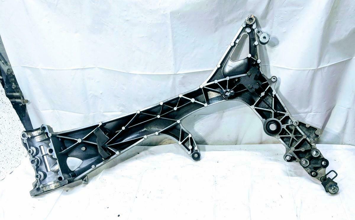 2005 Yamaha FZ6 600cc OEM Painted Silver Frame Chassis Assembly ...