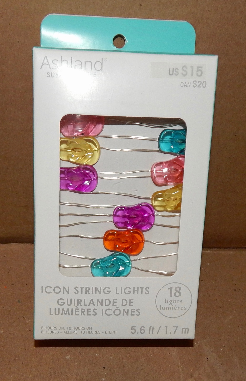 Icon String Lights Ashland 18 Wire Lights You Choose Type Batteries 3 ...