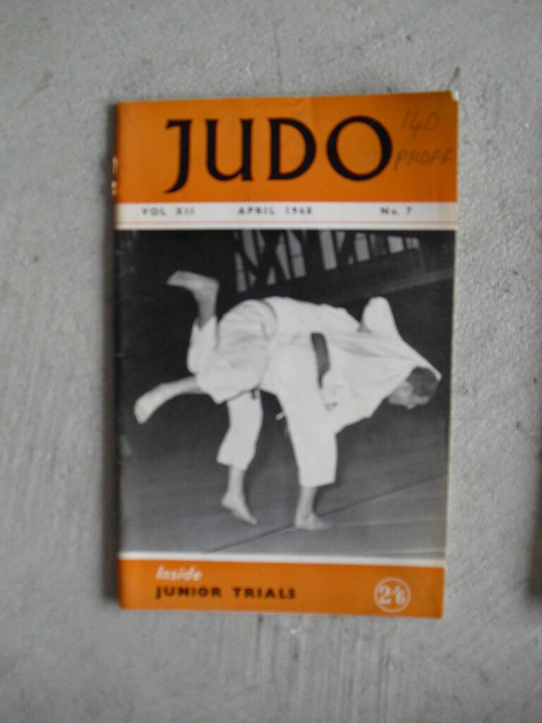 Hard to Find April 1968 Judo Magazine - 1960-Now