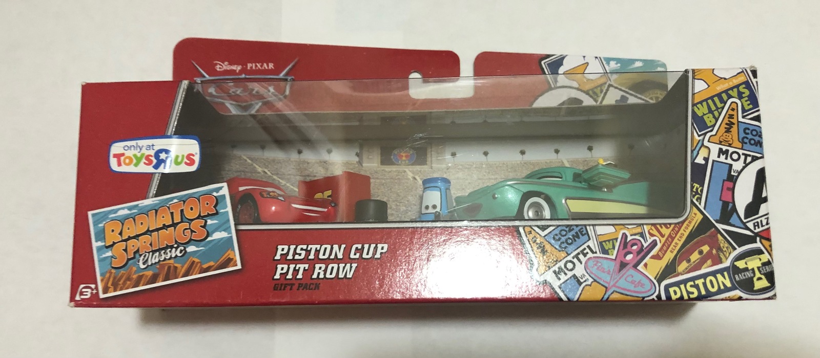 Disney Pixar Cars Pit Crew Member Guido, Lightning McQueen, & Pit Crew ...