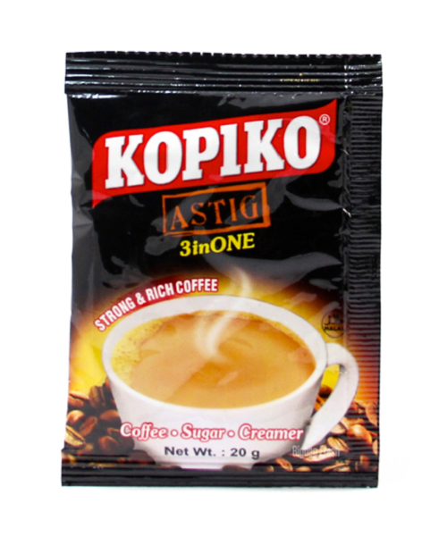 Kopiko ASTIG 3 in 1 Strong & Rich Coffee Mix (90 sachets x 20 grams ...
