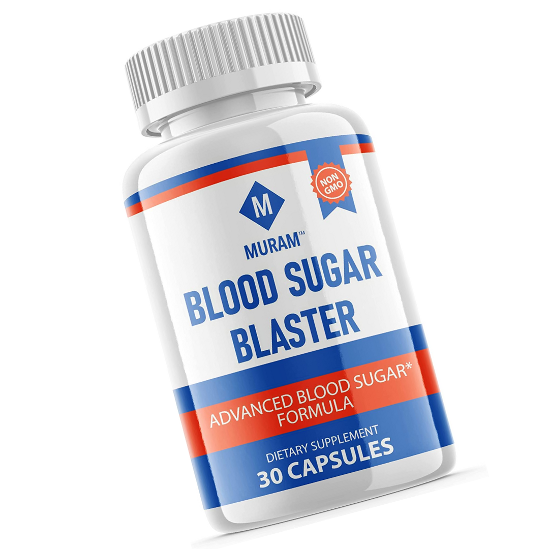 BLOOD SUGAR BLASTER Pills 100% Natural Glucose Support Formula (90 ...