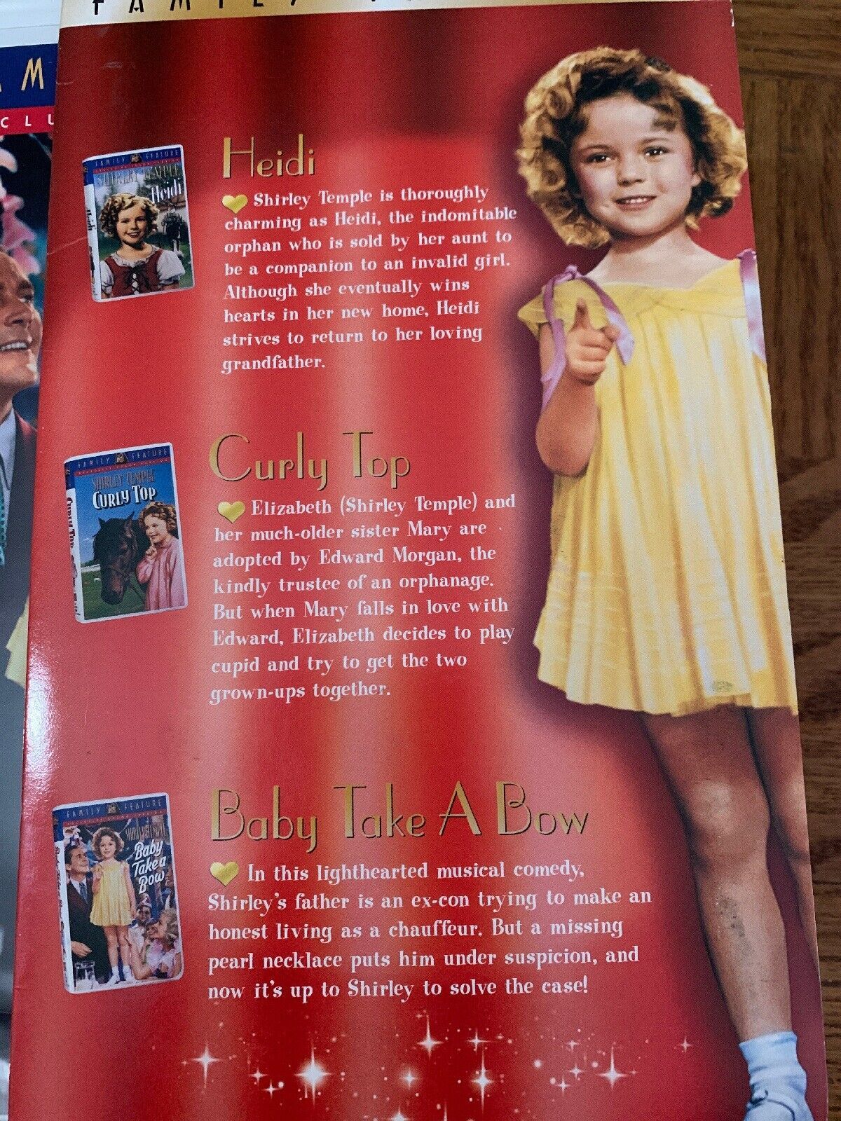 Shirley Temple Collection VHS - VHS Tapes