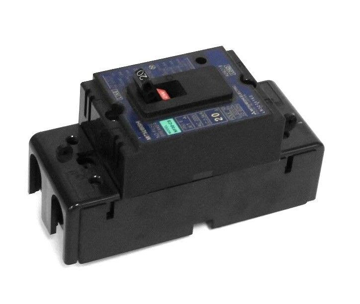 MITSUBISHI NF30-CS-2P-20A CIRCUIT BREAKER 2 POLE 500VAC 50-60HZ MODEL NF30-CS - Circuit Breakers