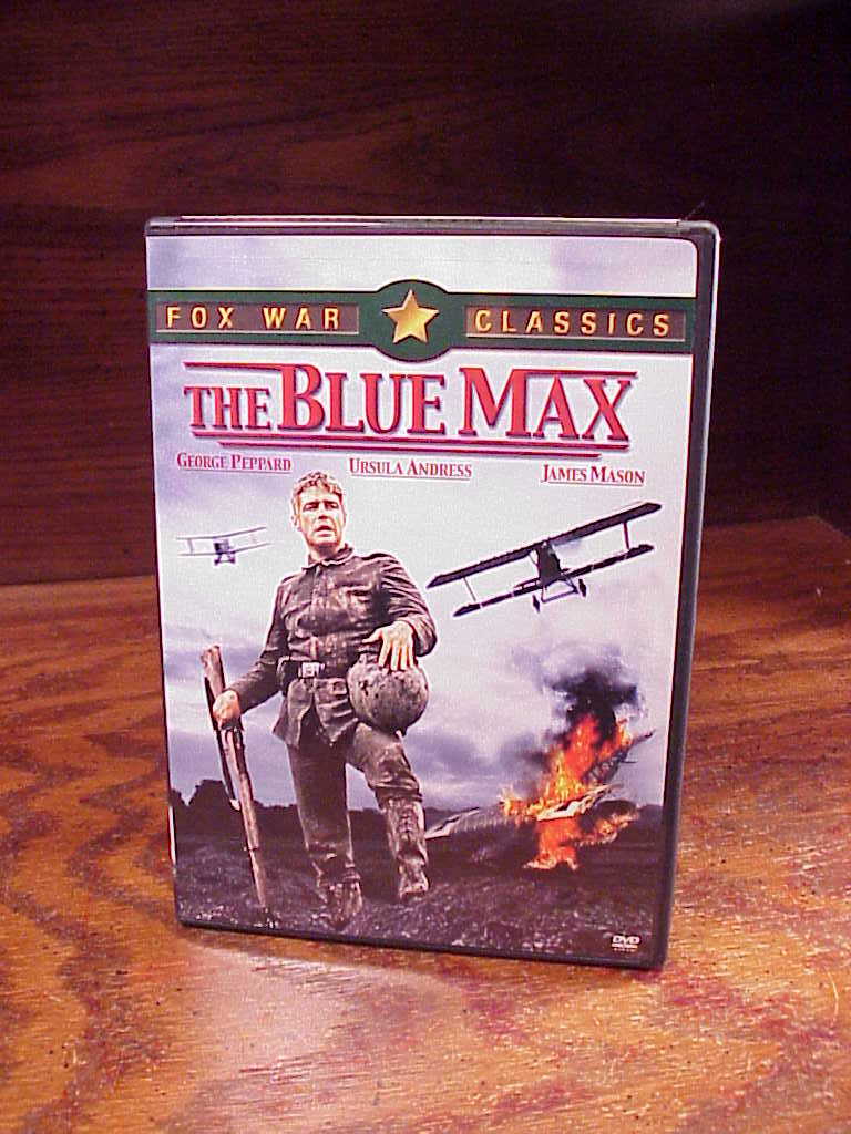 The Blue Max DVD, used, 1966, Widescreen, George Peppard, Ursula ...
