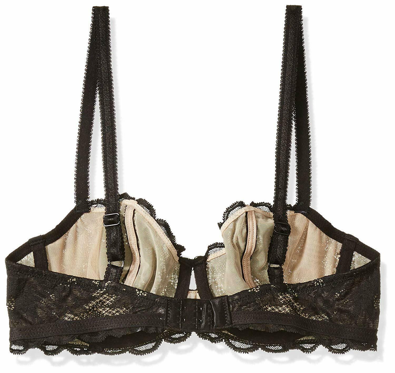 Wacoal Black Fire And Lace Underwire Bra Us 38dd Uk 38dd Nwot Bras