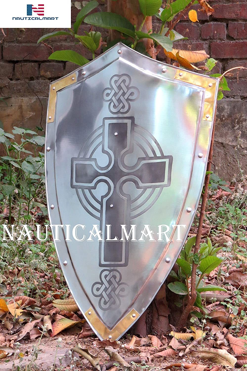 NauticalMart Medieval Templar Knight Shield Teutonic Steel Armor ...