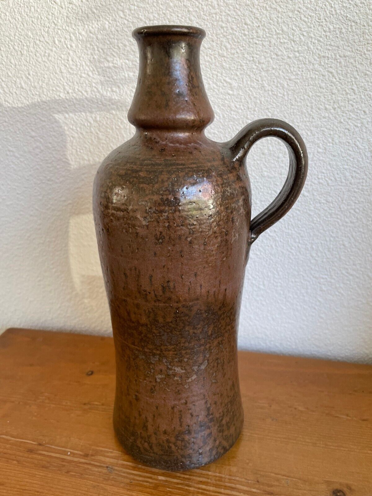 Rudi Stahl German Studio Pottery Pitcher Topped Stein Signed & Numbered ...