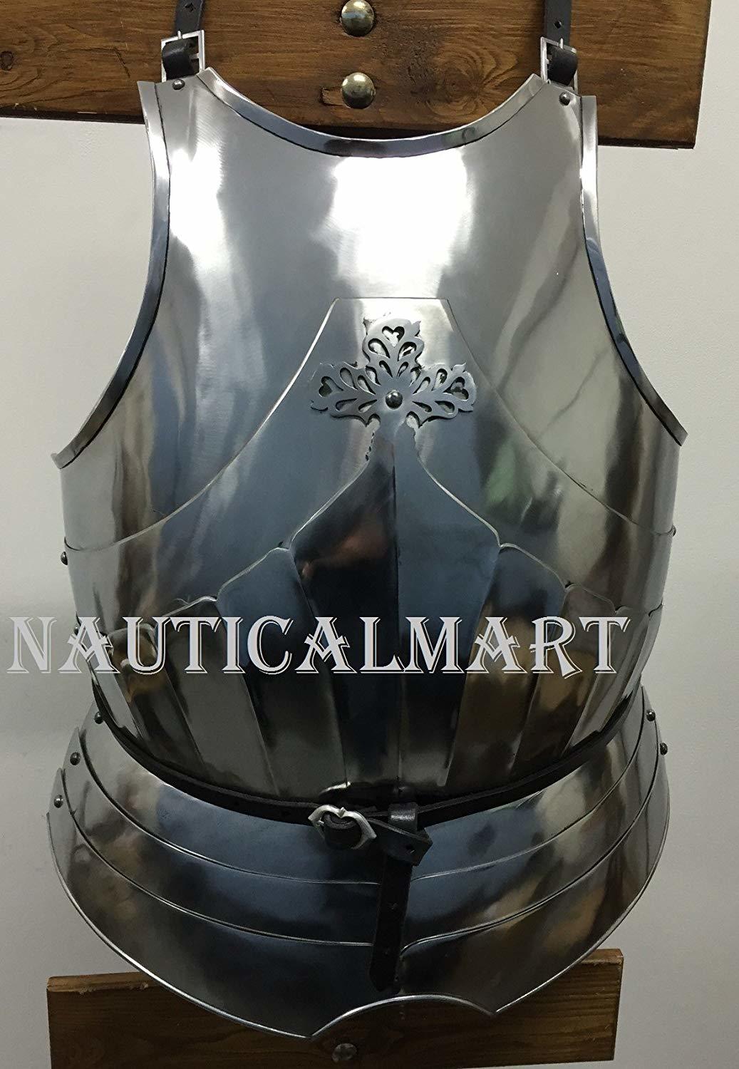 NauticalMart Medieval Knight Steel Armor Breastplate Halloween Costume ...