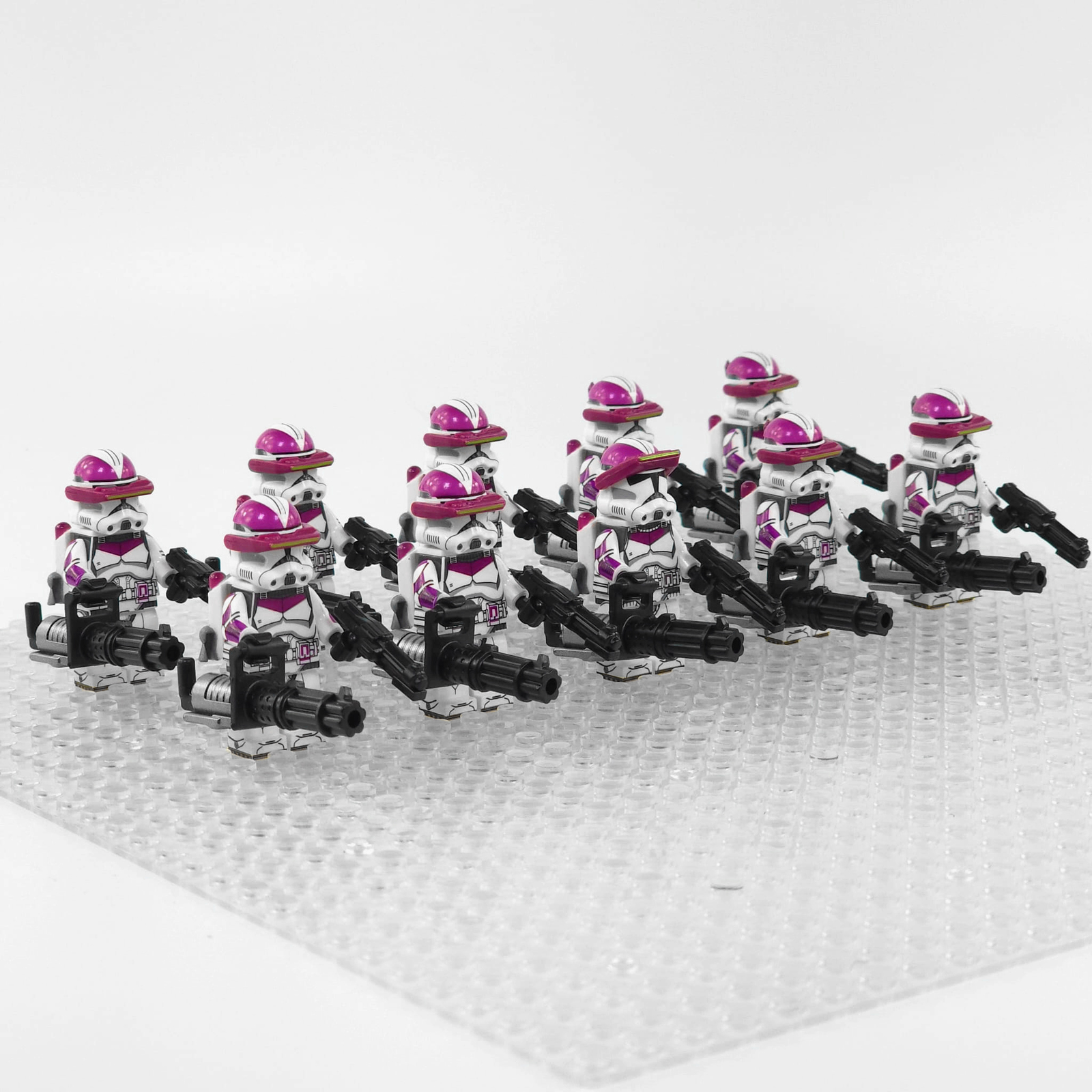 10pcs Star Wars Galactic Marines Heavy Gunner troopers Minifigures Set ...