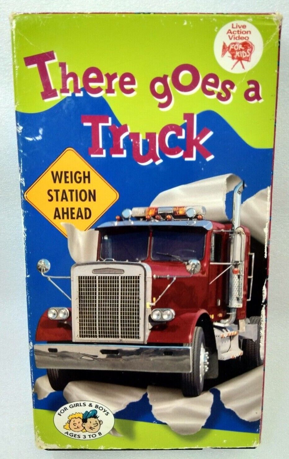 VHS There Goes a Truck (VHS, 1994, Kidvision) and 19 similar items