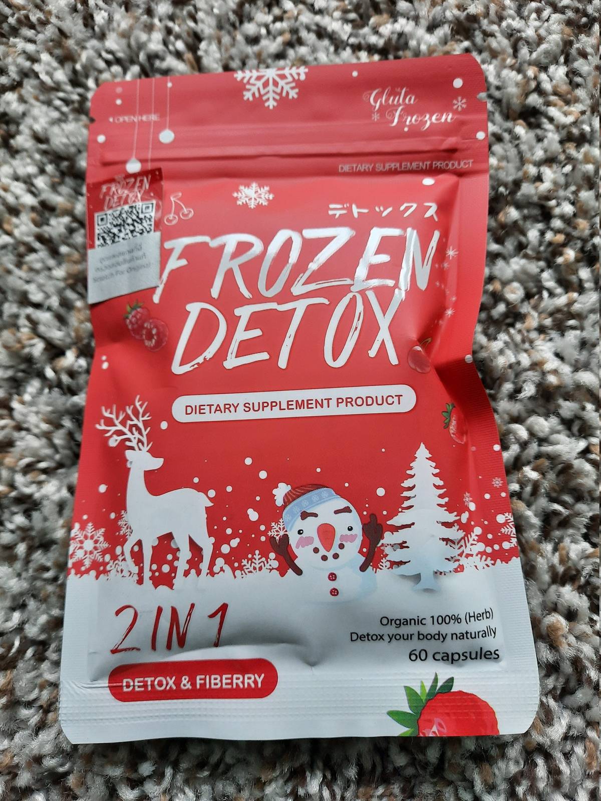 Frozen Detox:2 in 1 detox and fiberry - Dietary Supplements