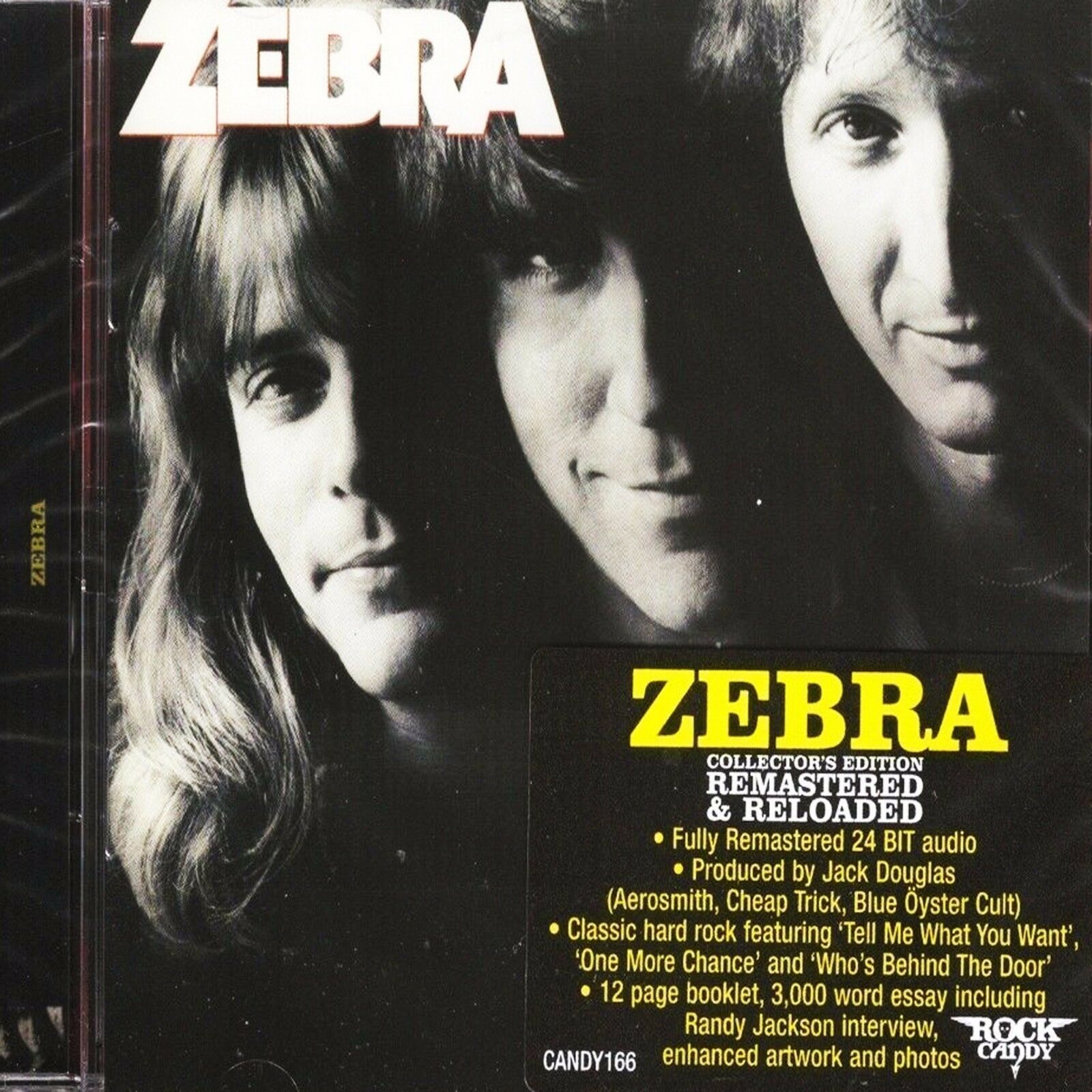 ZEBRA - Self Titled - Rock Candy Remastered Edition - CD - CDs