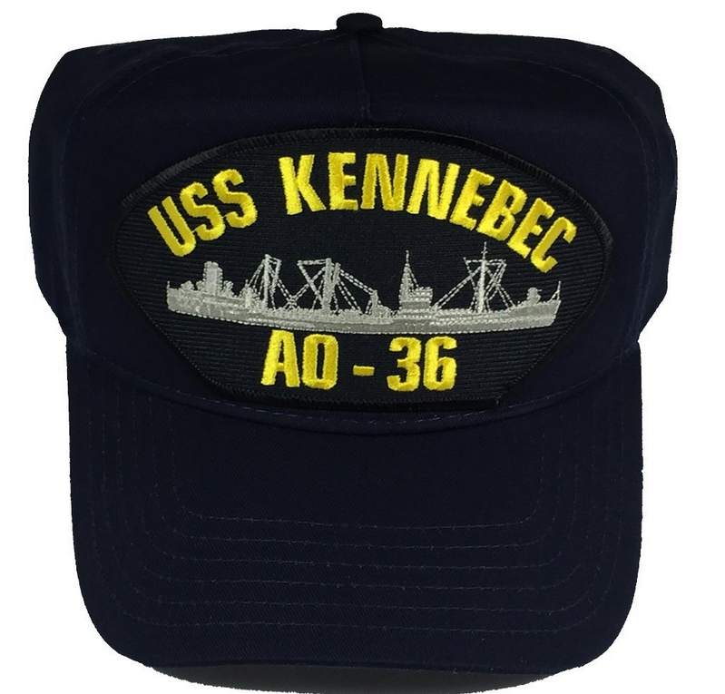 USS KENNEBEC AO-36 HAT CAP USN NAVY SHIP CORSICANA T2 TANKER - Hats