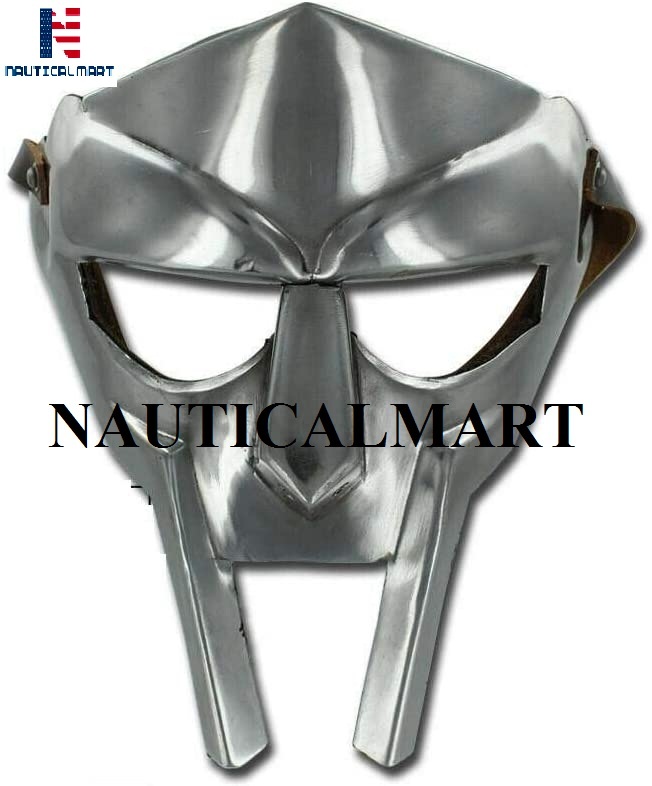 MF Doom Rapper Madvillain Gladiator Mask Spartan Armor Helmet Gladiator ...