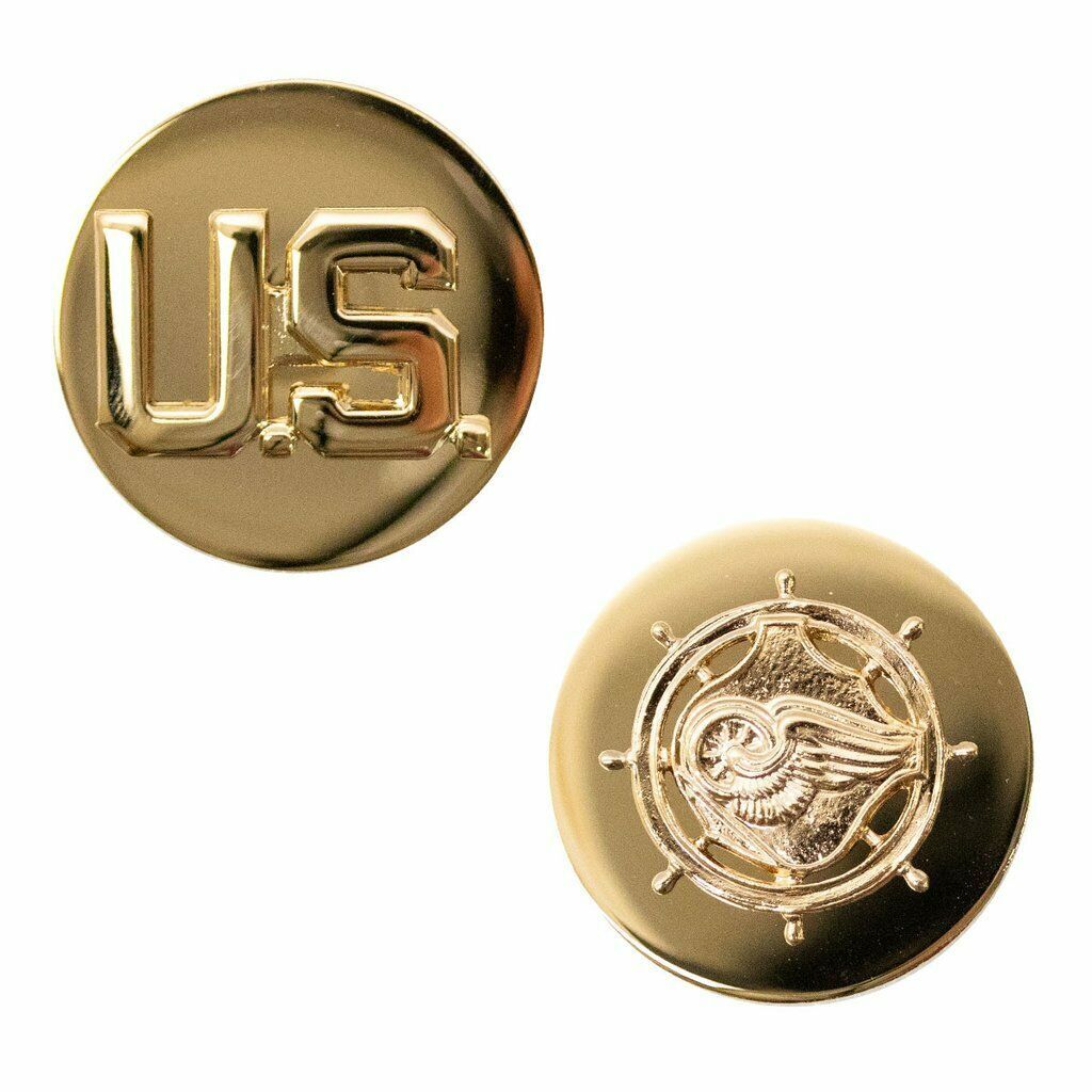 ARMY ENLISTED BRANCH OF SERVICE COLLAR DEVICE: U.S. AND TRANSPORTATION ...