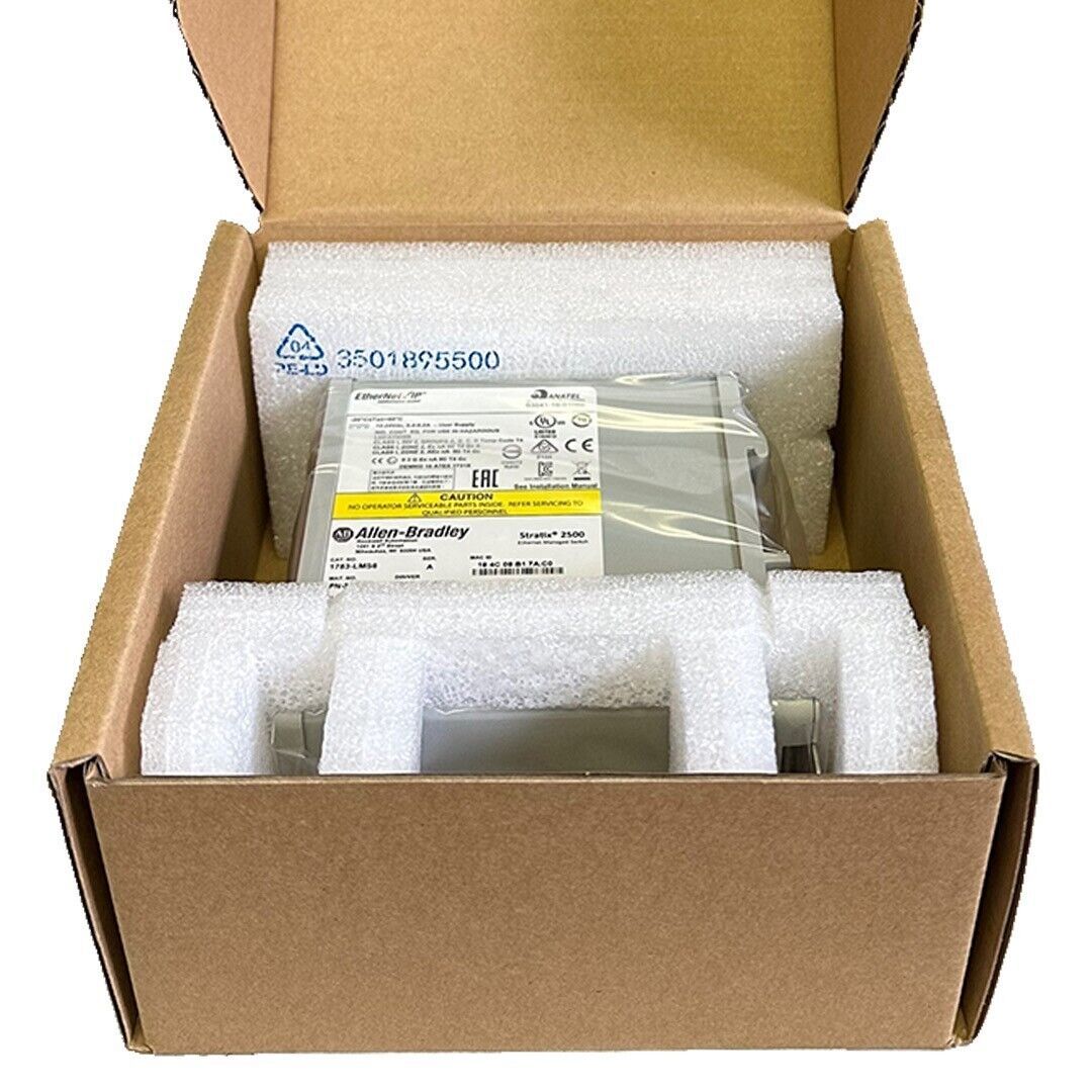 NEW ALLEN BRADLEY 1783-LMS8 /A Stratix 2500 8-PORT ETHERNET SWITCH ...