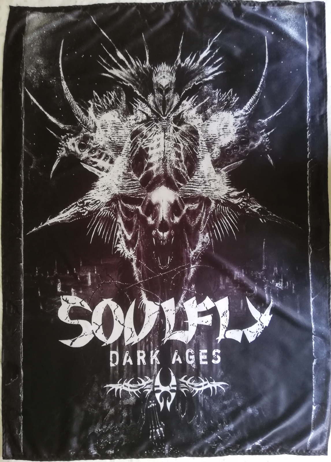SOULFLY Dark Ages FLAG CLOTH POSTER BANNER CD Heavy Metal - Other