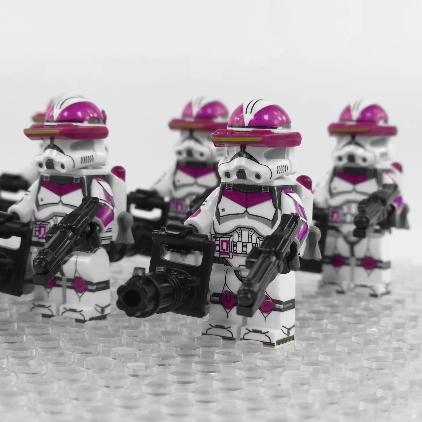 10pcs Star Wars Galactic Marines Heavy Gunner troopers Minifigures Set ...