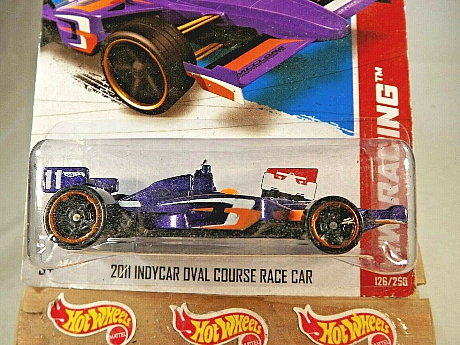 2013 Hot Wheels #126 HW Racing-Track Aces 2011 INDYCAR OVAL COURSE RACE ...