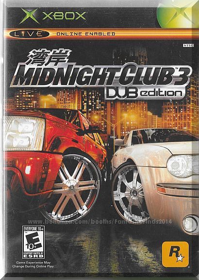 XBOX - Midnight Club 3: DUB Edition (2005) *Complete w/Case ...