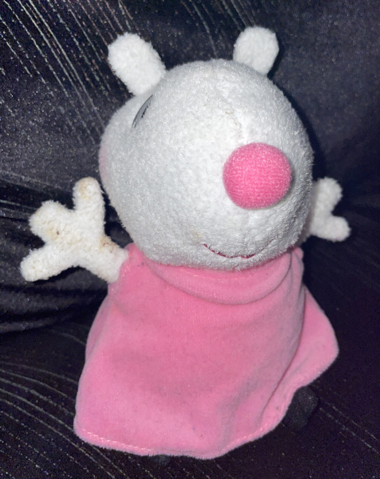 Peppa Pig Suzy Sheep Plush Talking Lamb Pink Dress Sound Small 8 ...