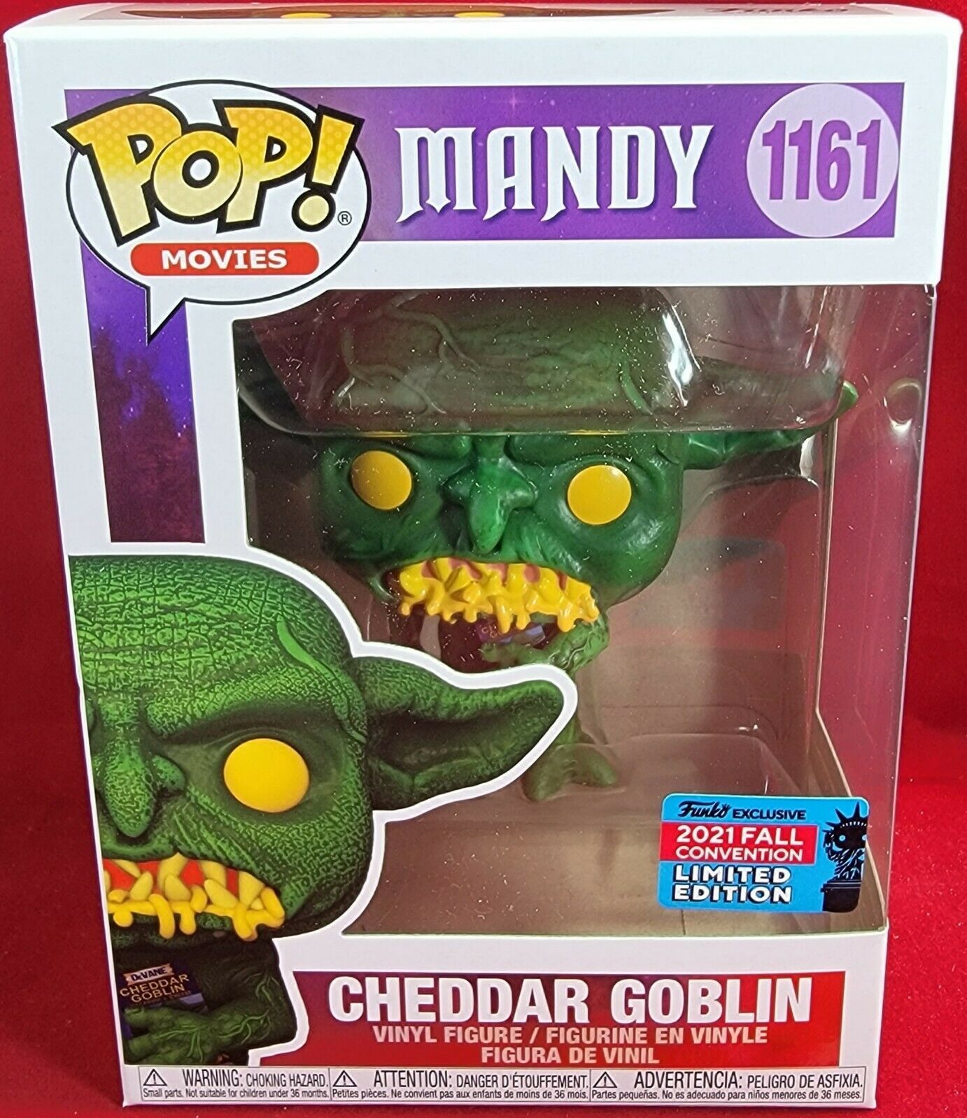 Cheddar goblin limited edition # 1161 (nib)Brand new cheddar goblin ...