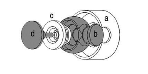 Ford BA Falcon transmission Gear Shift linkage bushing - EASY ...