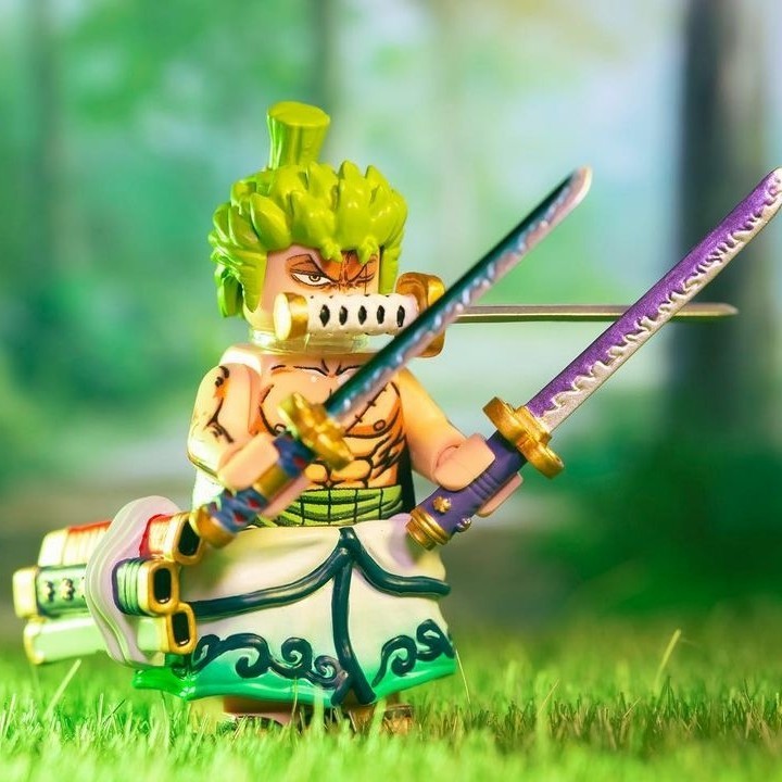 Lego Custom Minifigure One Piece Roronoa and 50 similar items