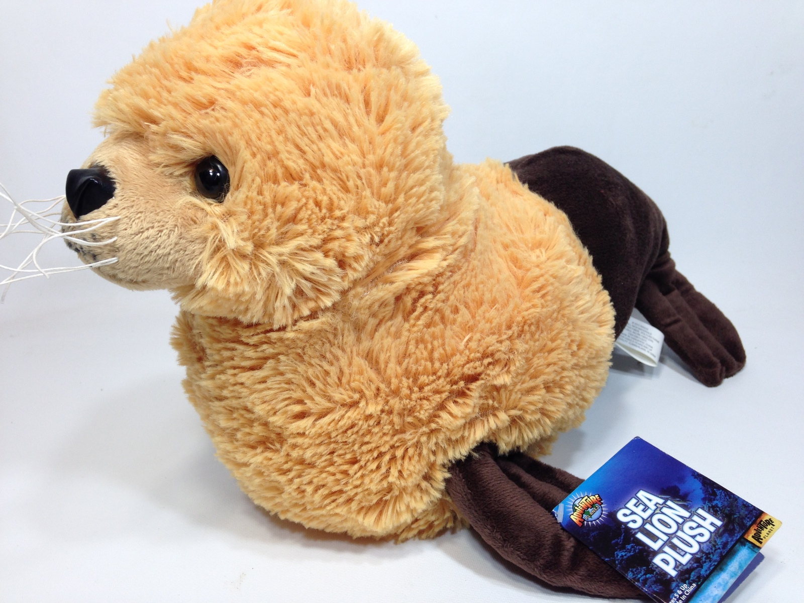 Adventure Planet Plush SEA LION Brown Stuffed Animal Toy 16" New w/ Tag ...