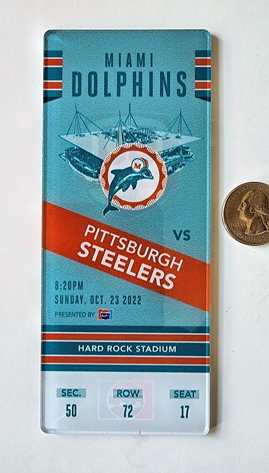 MIAMI DOLPHINS - 50th ANNIVERSARY Of The 1972 PERFECT SEASON ...