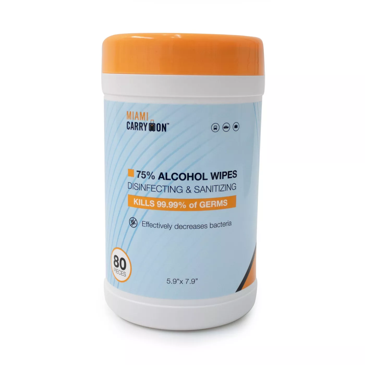 NEW Antibacterial Alcohol Disinfecting Sanitizing Hand Wipes 80 ct ...