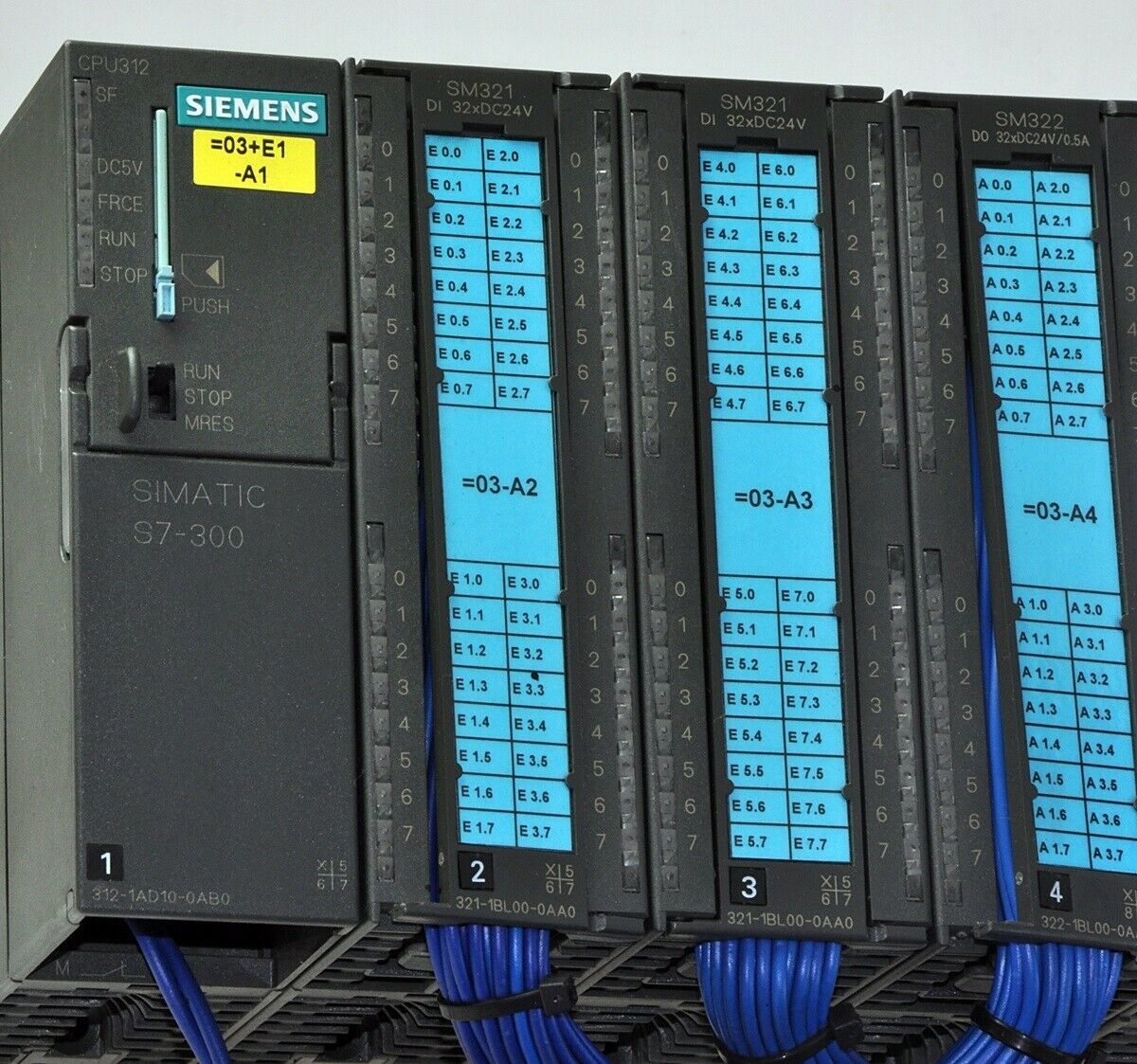 Binary input module 6ES7 312-1AD10-0AB0 SIMATIC S7-300 /S 1702 - PLC ...