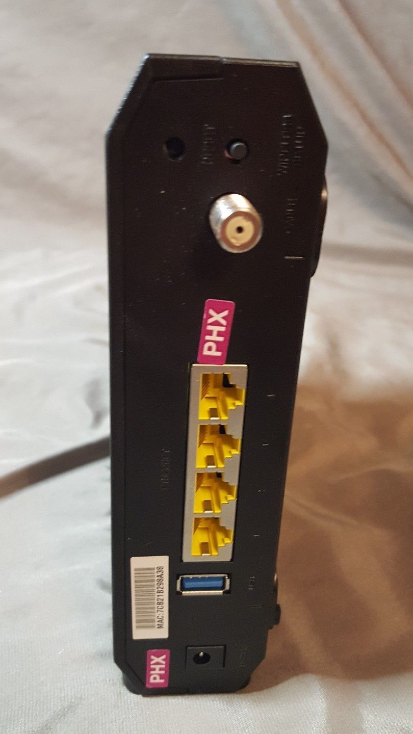 Cisco DPC3825 Wireless Gateway Cable Modem Router Docsis 3.0 no power ...