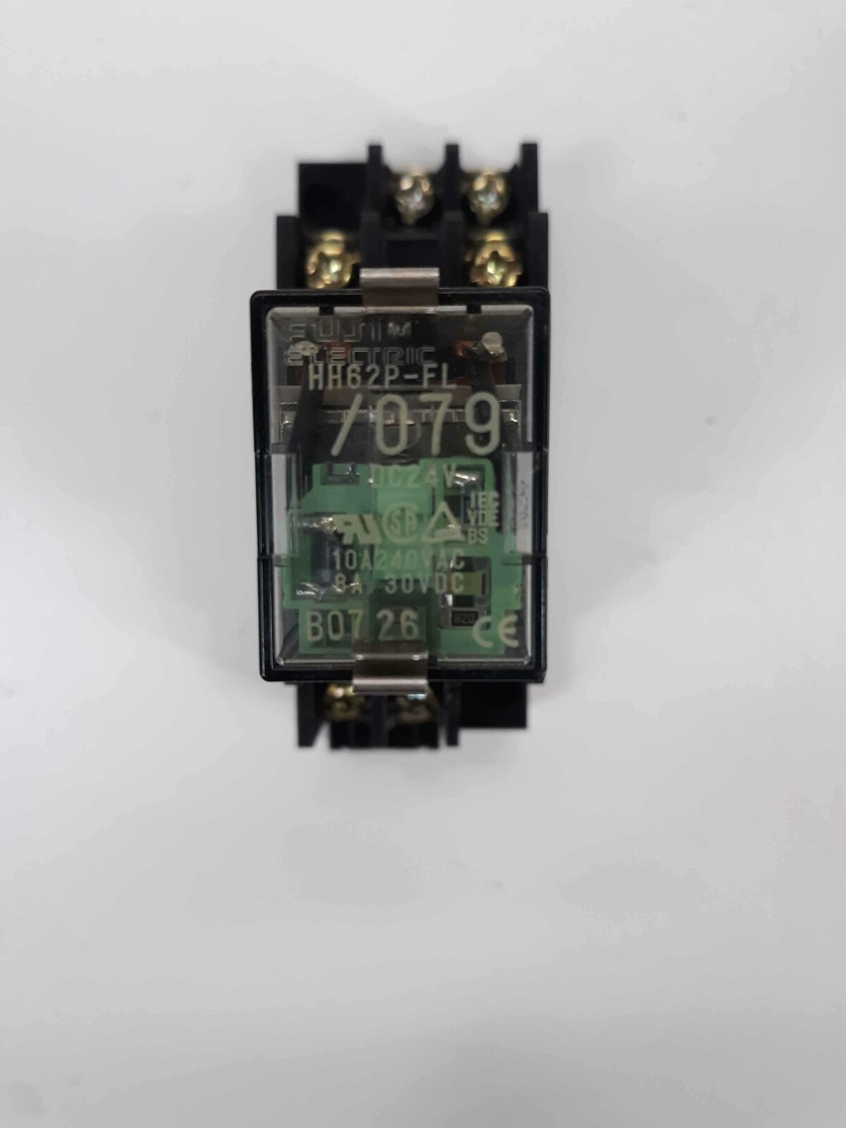 Fuji HH62P-FL Relay DC24V w/TP68X2 Base lot of 4 - General Purpose Relays