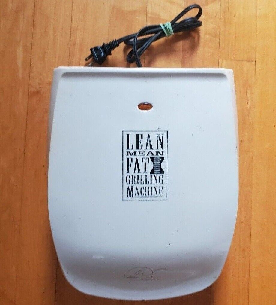 GEORGE FOREMAN Lean Mean Fat Reducing Grilling Machine Small Model GR ...