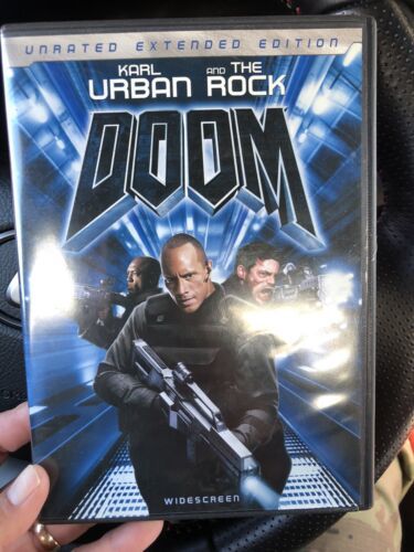 Doom (DVD, 2005) Unrated Extended Edition starring The Rock & Karl ...