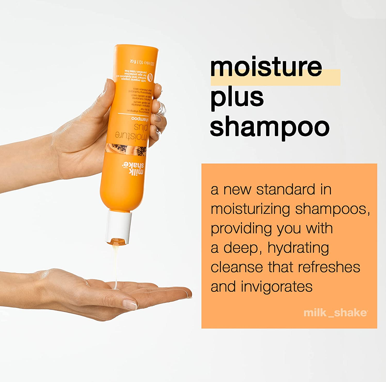 milk_shake Moisture Plus Shampoo, 10 fl oz- milk_shake