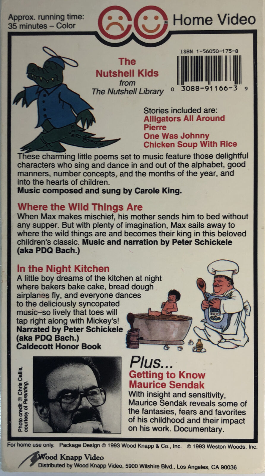 Vhs The Maurice Sendak Library(Vhs and similar items