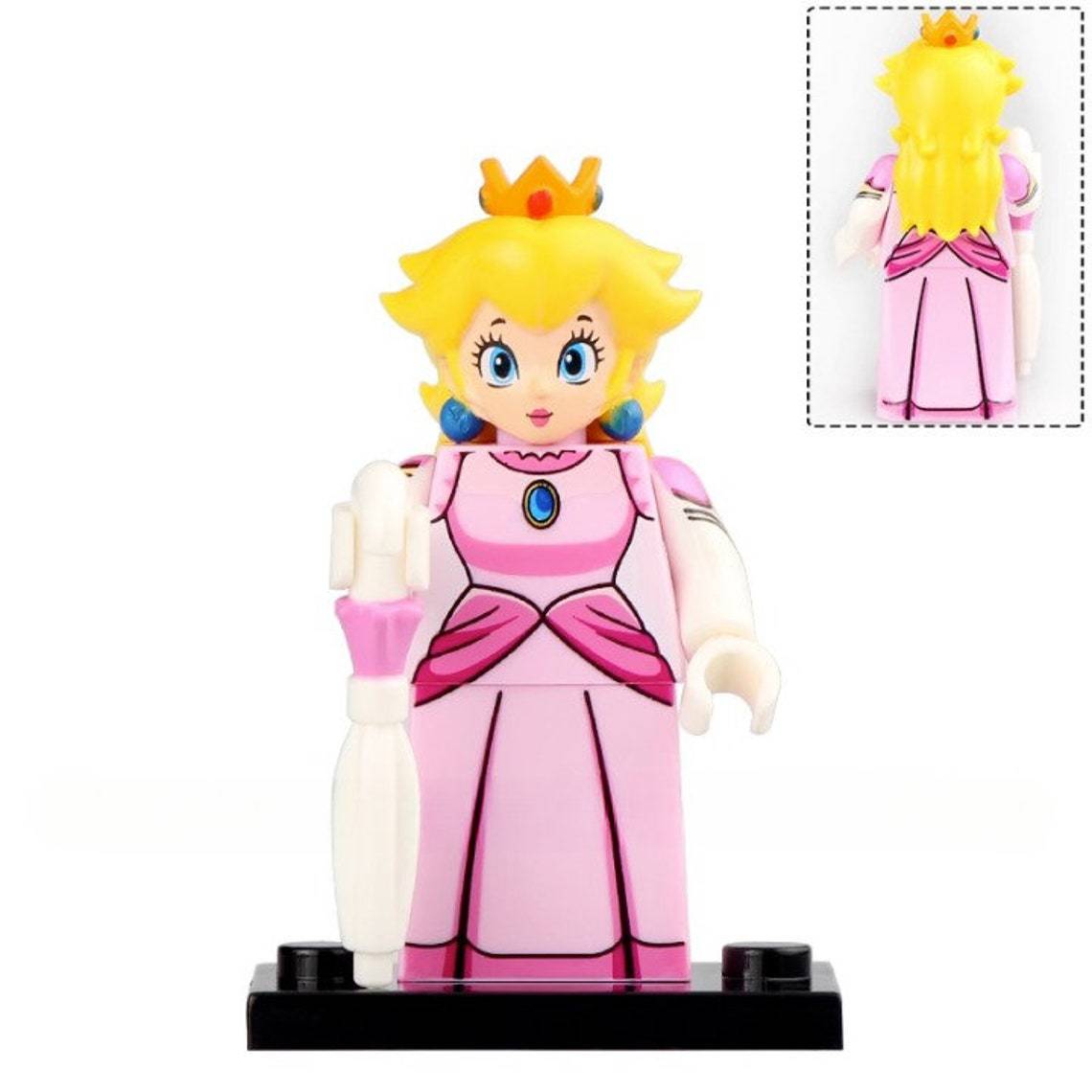 Princess Peach Minifigures Super Mario Brothers - Building Toy Complete ...