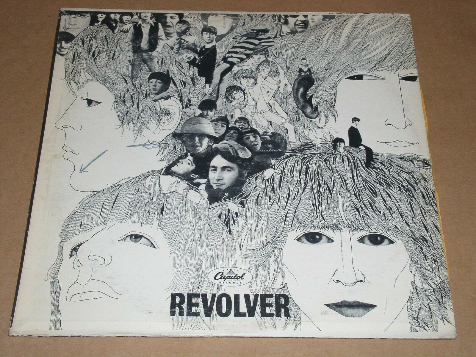The Beatles Revolver Record Album Vinyl Vintage Capitol Label MONO ...
