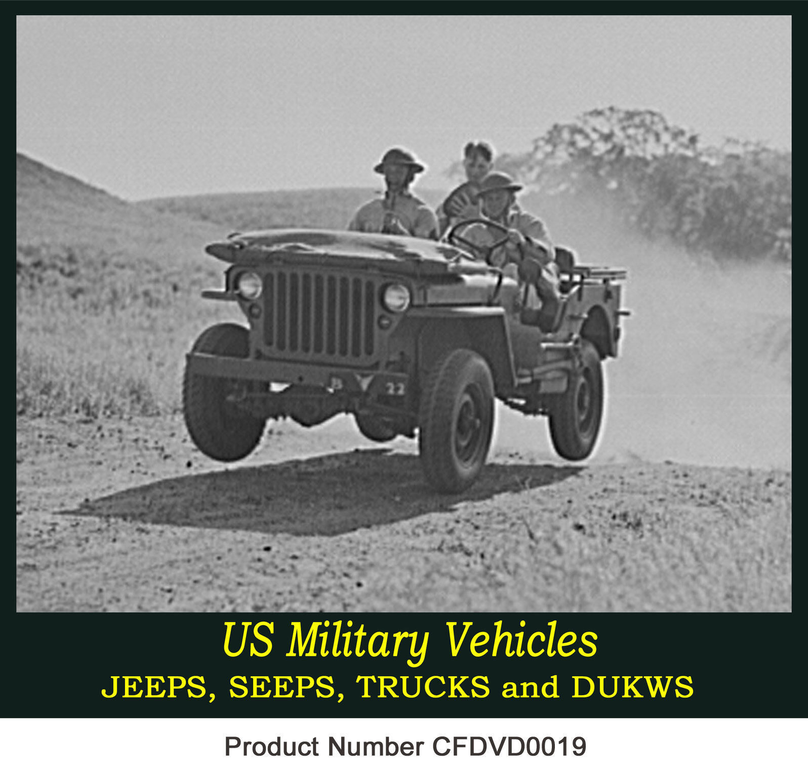 Jeep, Seep, Dukw & Truck Films WW2 Army GPW G503 Korea Willys MB ETO - Film