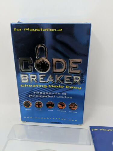 Playstation 2 Ps2 Code Breaker Version 4 Box Case Only Disc Not