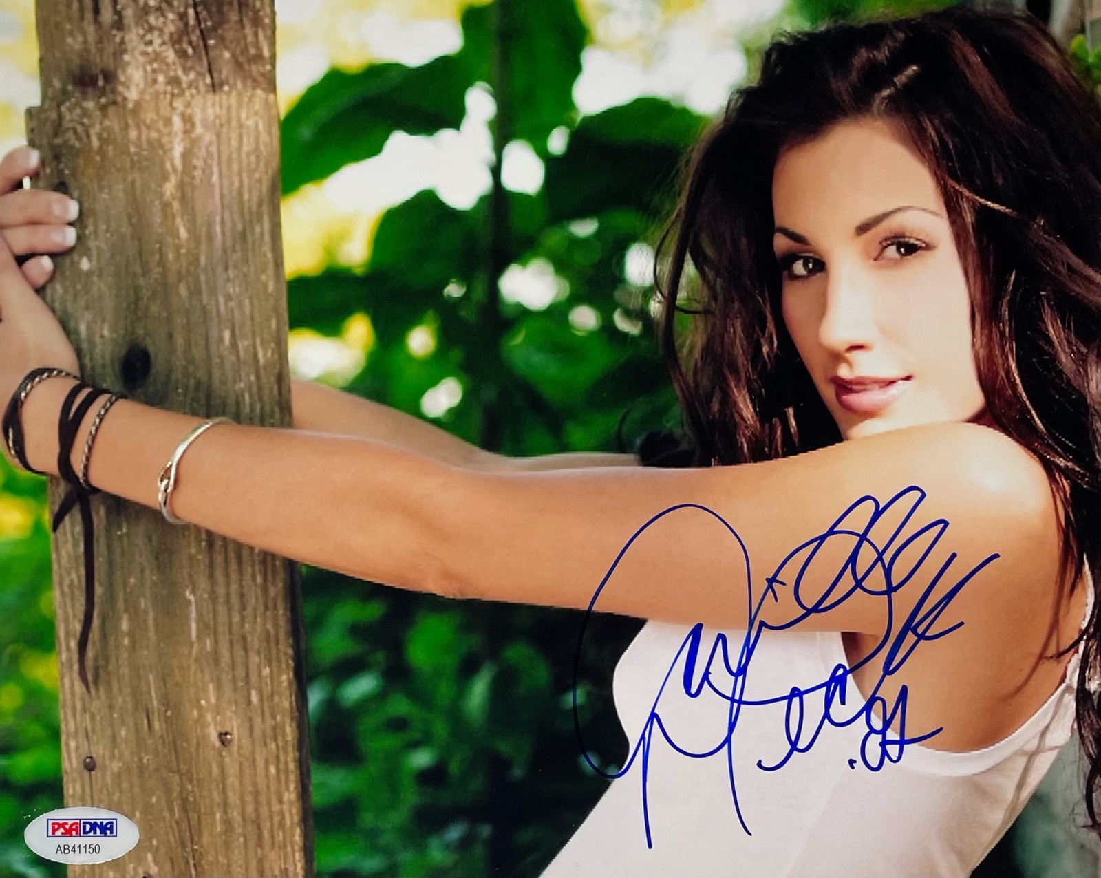 DANIELLE PECK Autograph SIGNED 8” x 10” PHOTO COUNTRY SINGER PSA/DNA ...
