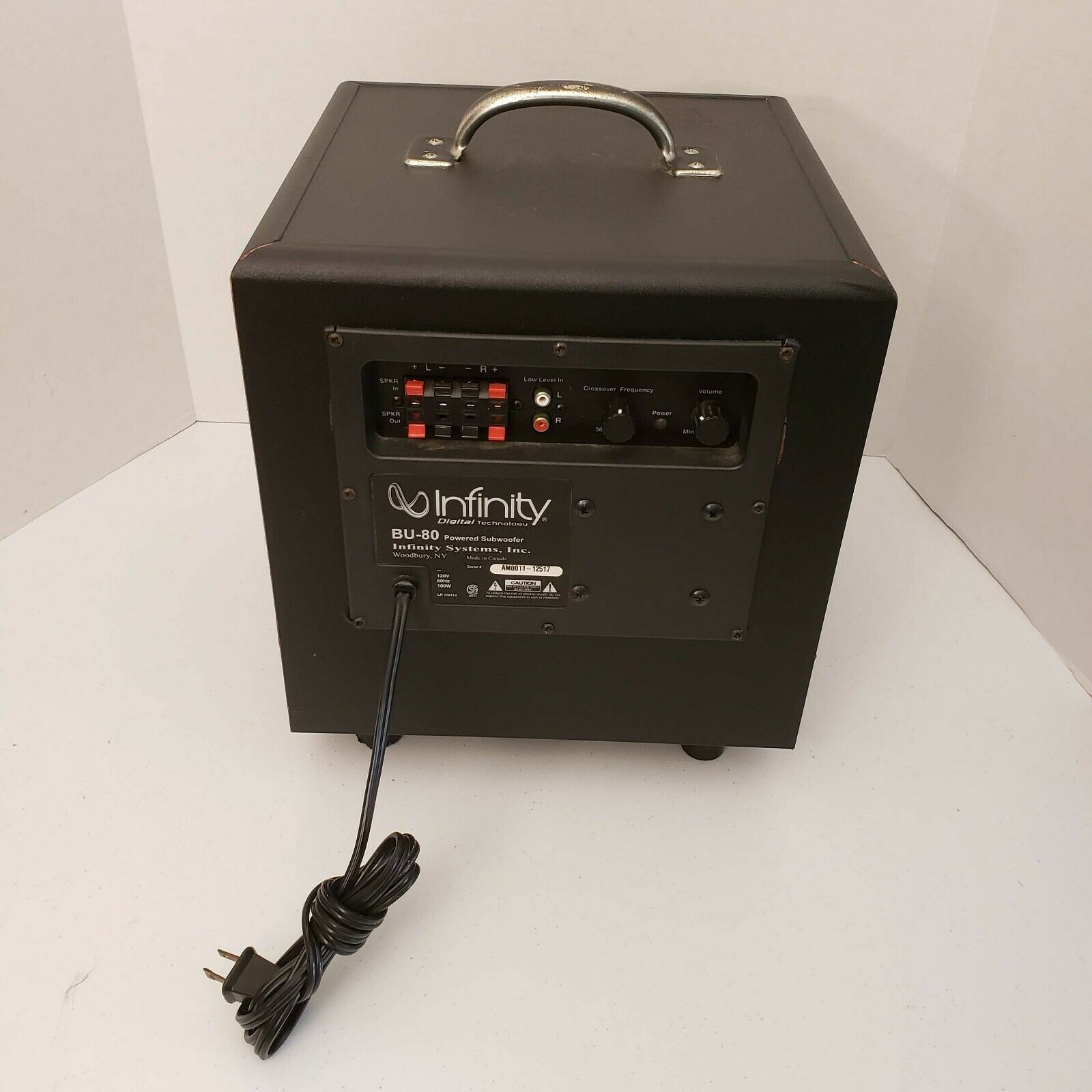 Used Infinity BU-80 Subwoofers for Sale | HifiShark.com