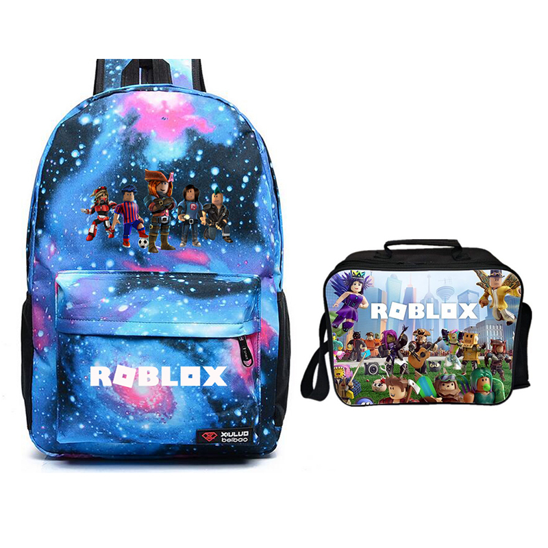 Roblox Backpack Package Summer Series Lunch Box Starry Sky Schoolbag ...